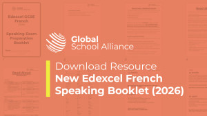 Edexcel French GCSE Speaking Booklet 2026 - Global School Alliance