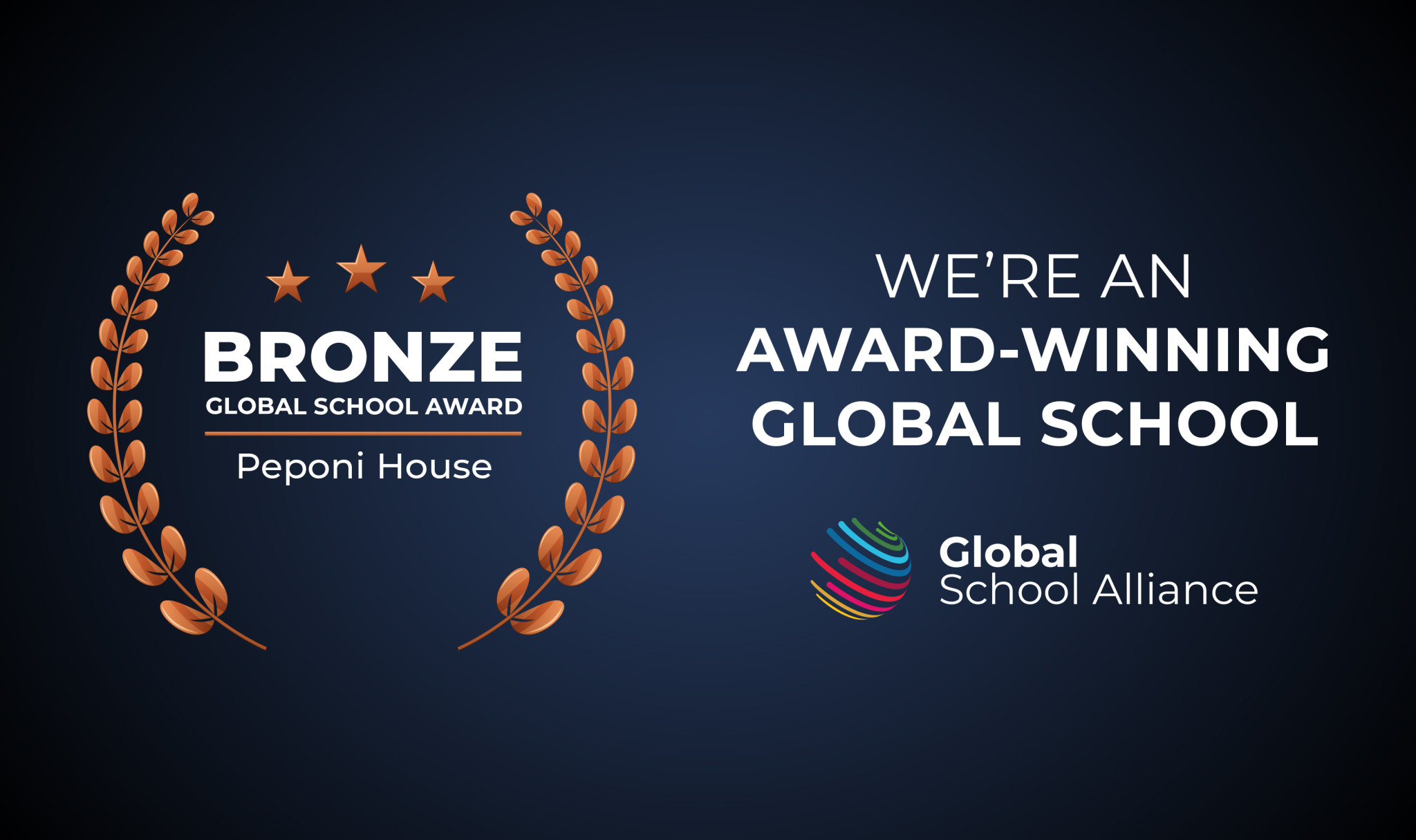 Peponi House Awarded Bronze Global School Award - Global School Alliance
